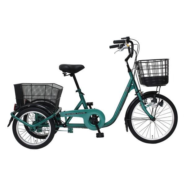 ミムゴ SWING CHARLIE MG-TRE20L 三輪自転車L グリーン メーカー直送
