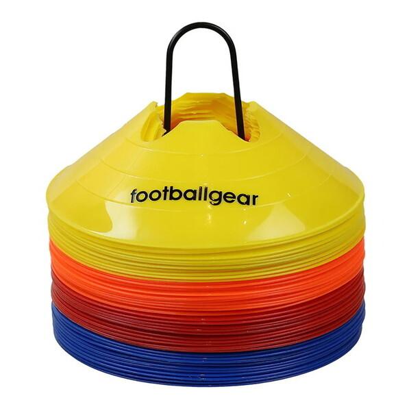 フットボールギア CrazyGoal トレーニングマーカー スモール 40枚1セット TK-BZD-01