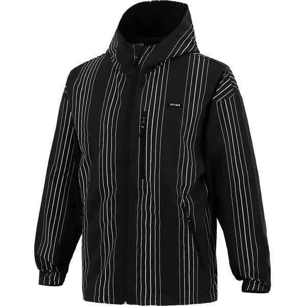 SFIDA スフィーダ フットサルウエア SA-25100 BLK SOFTSHELL スプリングFZジャケット XL Black