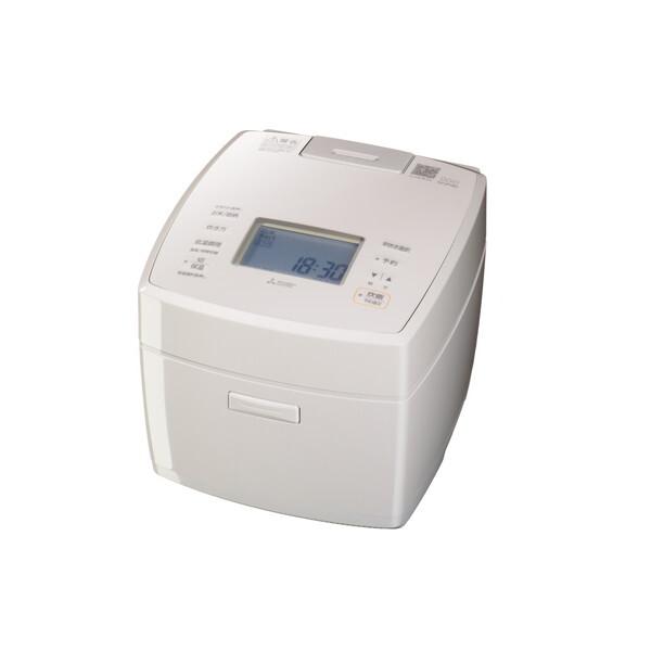 MITSUBISHI NJ-VP10H-W 白亜麻 備長炭 炭炊釜 [IH炊飯器 (5.5合炊き)]