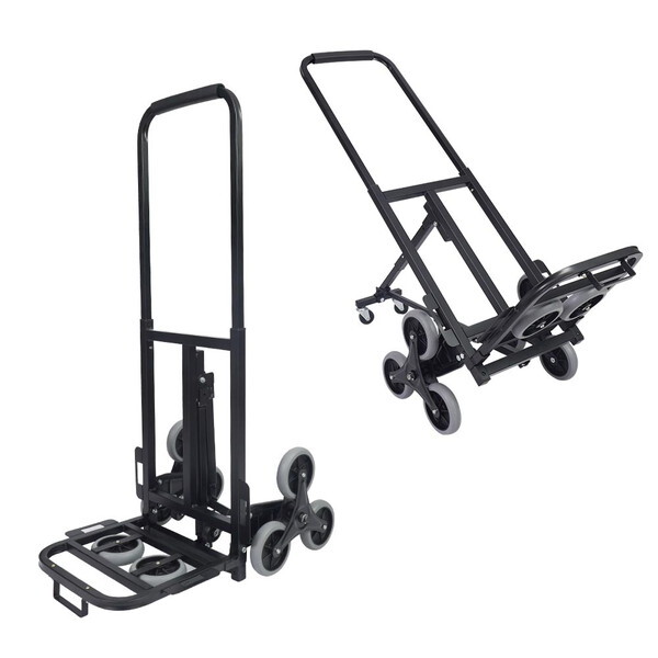 サンコー 階段 台車 折りたたみ 耐荷重150kg 荷物運搬 3輪階段のぼれるカート WHETRLSBK メーカー直送 本州以外別途送料