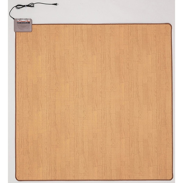 2畳 ホットカーペット 本体 ワタナベ工業 WHC-205KMD [ホットカーペット (2畳用・木目フローリングタイプ)]