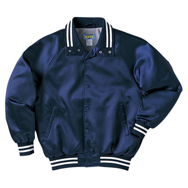 ZETT ゼット 野球ウエア グラウンドコート ネイビー LO BOG305 2900