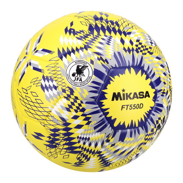 MIKASA FT550D-YBL ALMUNDO サッカーボール 検定球 5号球 貼り