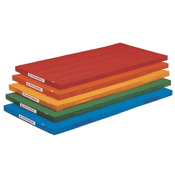 【法人限定】 EVERNEW エバニュー EKM017 200 エコ・カラーコンビマット滑止付120×240×5 オレンジ メーカー直送