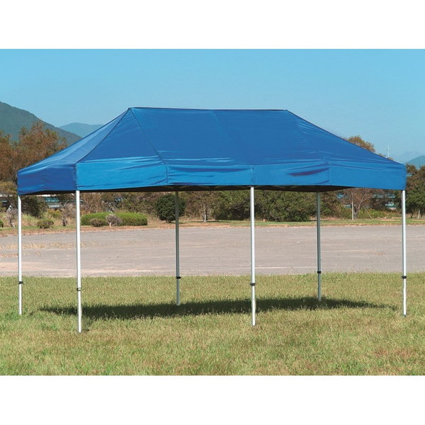 【法人限定】 EVERNEW エバニュー EKA114 700 クイックテントDX3.0×6.0 青 メーカー直送