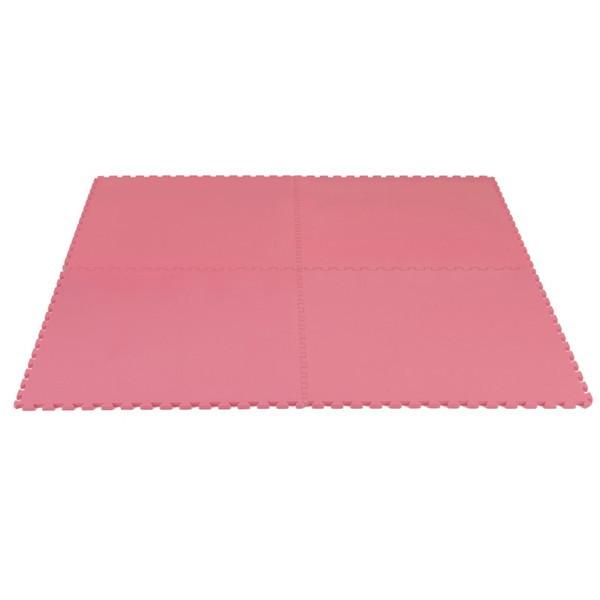 【法人限定】 EVERNEW エバニュー EKH103 120 防炎クッションフロアマット ピンク メーカー直送