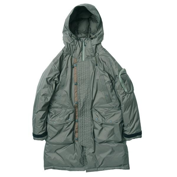 NANGA ナンガ オーロラテックス ダウンフィールド ハーフコート AURORA TEX DOWN FIELD HALF COAT M.GRY L ND2441-1C006-A N0001587