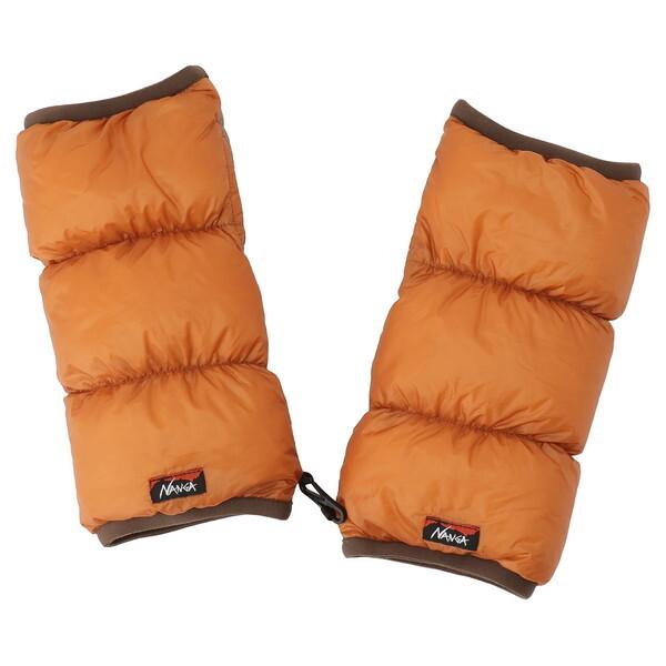 NANGA ナンガ マウンテンロッジ ダウンリストゲーター MOUNTAIN LODGE DOWN WRIST GAITERS R.ORG S NW2441-1A806-A N0002100