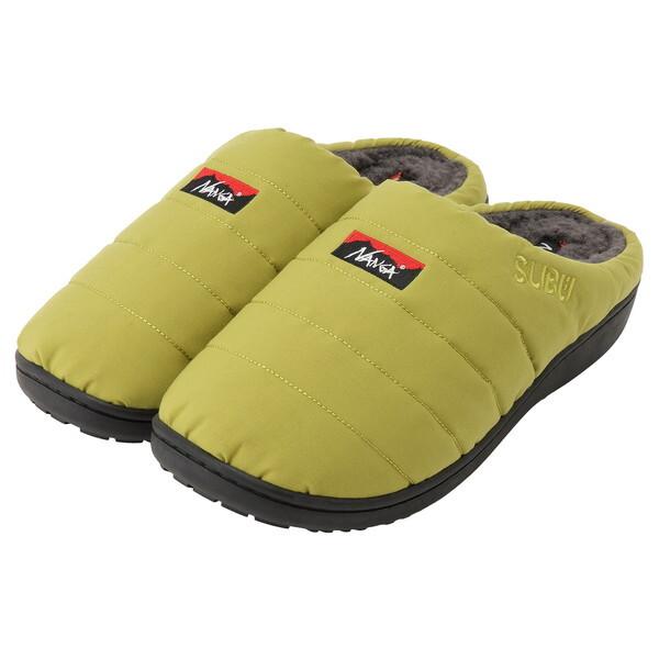 NANGA ナンガ NANGA×SUBU HINOC WINTER SANDAL LIME 2 (JP26-27.5cm) NA2443-3E106-A N0003035 [ウィンターサンダル ...