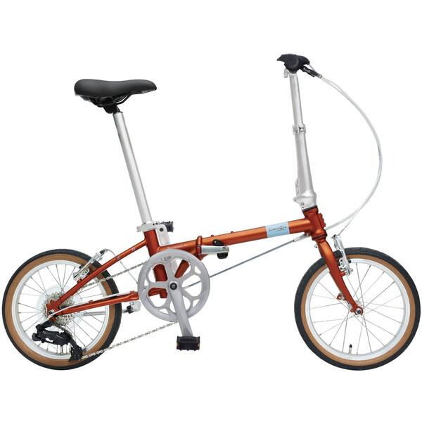 DAHON INTERNATIONAL Boardwalk 16 フォールディングバイク Matt Terracotta [折り畳み自転車 16インチ 7段変速]