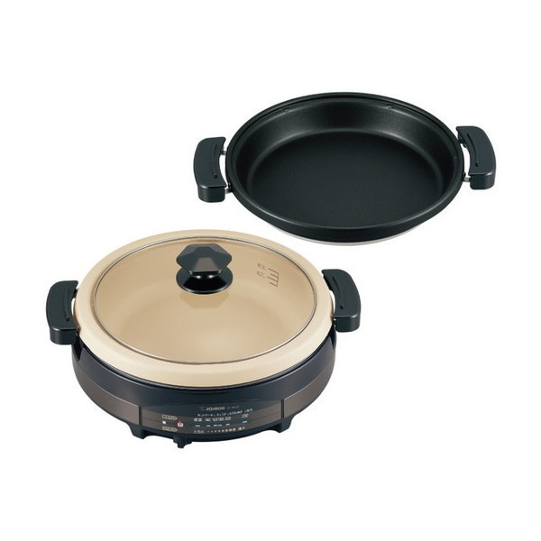 象印 EP-RE20-TA ブラウン あじまる [グリルなべ]