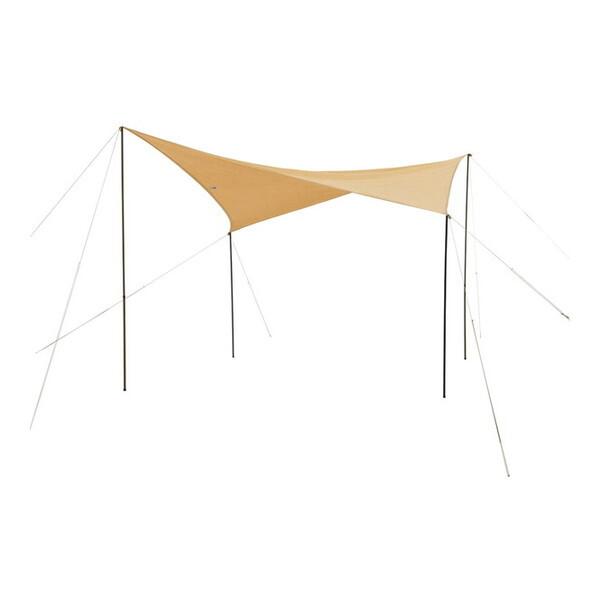 LOGOS 木かげメッシュ スクエアタープ(360×360cm) No.71402004