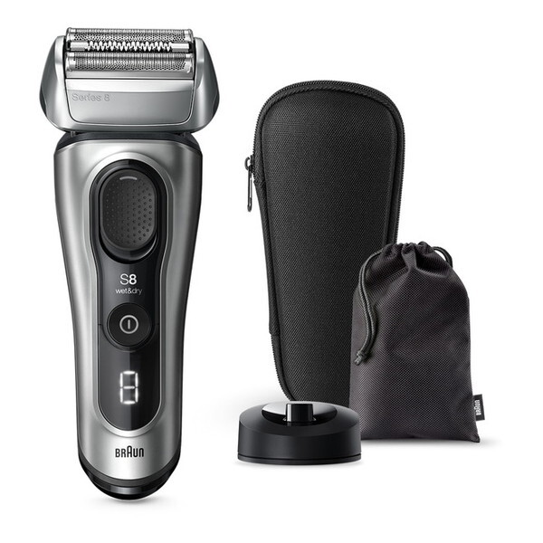 BRAUN 8517S-V マットシルバー シリーズ8 [メンズシェーバー (往復式・充電式)]