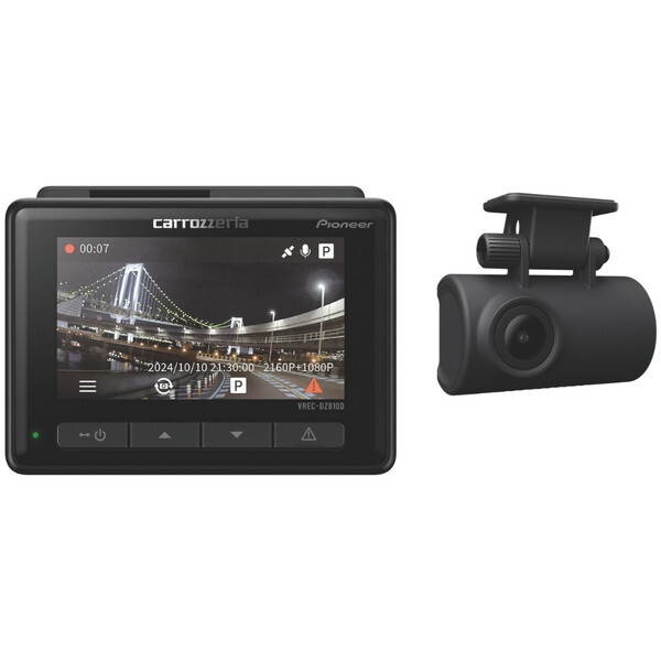 PIONEER VREC-DZ810D [ドライブレコーダーユニット (前後2カメラ)]