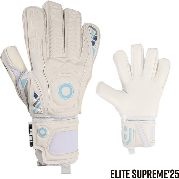 ELITE SPORT サッカーGKグローブ ELITE SUPREME'25 ホワイト 7 ELG25802 WHT