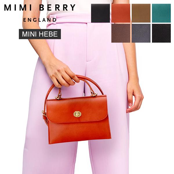 [あす着] ミミベリー Mimi Berry ハンドバッグ ショルダーバッグ ミニヘベ MINI HEBE TURN LOCK BAGS バッグ
