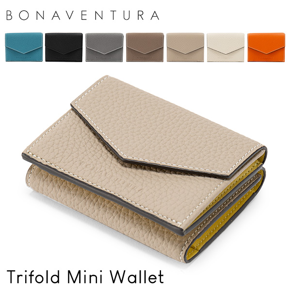 [あす着] ボナベンチュラ BONAVENTURA トライフォールド ミニウォレット Trifold Mini Wallet 小物 レディース