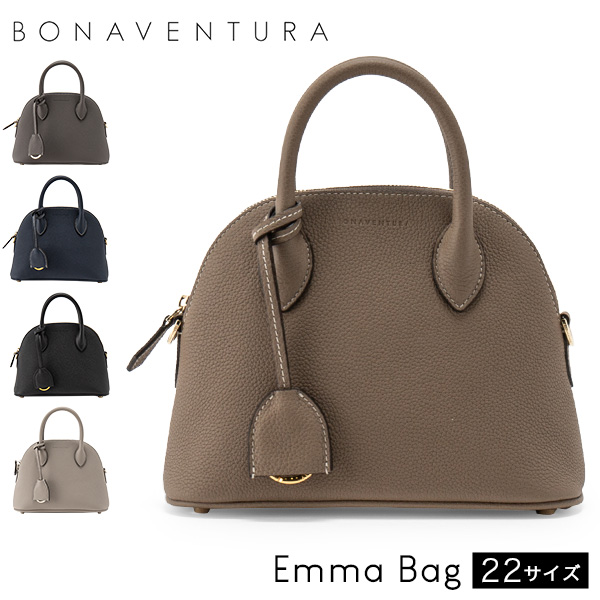 [あす着] ボナベンチュラ BONAVENTURA エマ バッグ 22 Emma Bag ハンドバッグ 2Way レザー 本革 レディース
