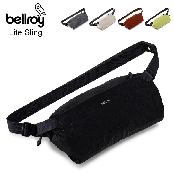 [あす着] ベルロイ Bellroy ライトスリング Lite Sling スリングバッグ メンズ レディース 7L ボディバッグ ショルダーバッグ 斜めがけ コンパクト ミニマリスト カジュアル 軽量 BLLA
