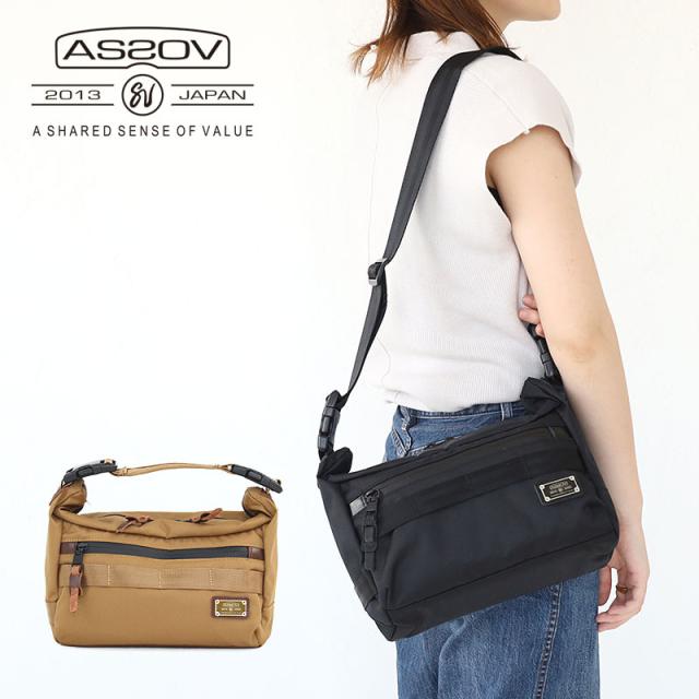 【商品レビューで＋P5％】アッソブ AS2OV CORDURA DOBBY 305D 2WAY BAG Sサイズ ショルダーバック ハンドバッグ ハンドポーチ 061412 ユニセックス UNBY
