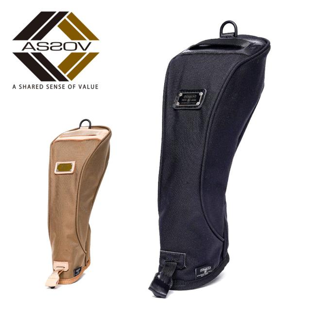 【商品レビューで＋P5％】AS2OV GOLF アッソブゴルフ ヘッドカバー ドライバー用 EXCLUCIVE BALLISTIC NYLON HEAD COVER D  062202 バリスティックナイロン UNBY