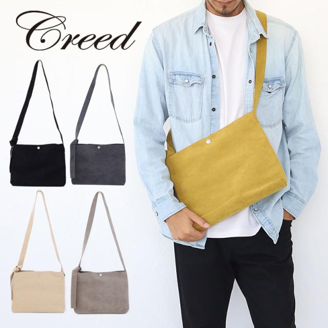 クリード ショルダーバッグ ショルダー 456c07 Creed F-2 F-2シリーズ スエード調 正規品 ギフト プレゼント B5対応