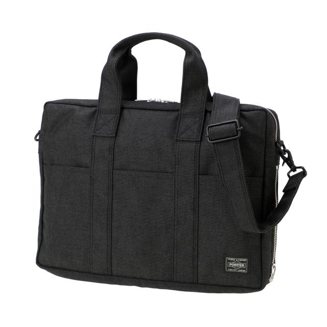 ポーター スモーキー 2WAYブリーフケース 592-27530 PORTER SMOKY 2WAY BRIEFCASE 吉田カバン メンズ レディース オールシーズン ビジネスバッグ A4 軽量 自立
