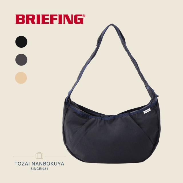 BRIEFING ブリーフィング COURIER ショルダーバッグ bra251l12 ユニセックス オールシーズン お出かけ 2L 大きめ 大容量 バッグ B4 A3 ラージサイズ ナイロン