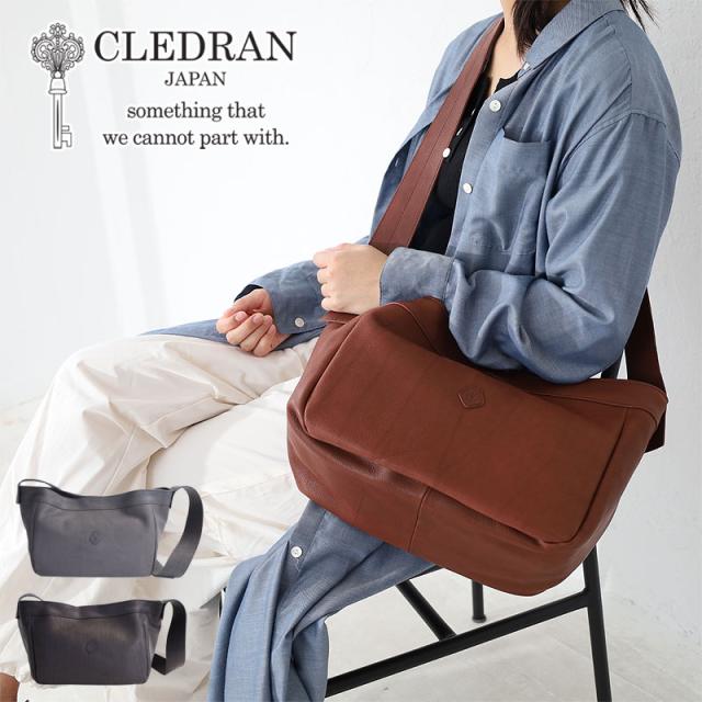 クレドラン CLEDRAN ショルダー ガレ ワイドショルダー GALE WIDE SHOULDER ショルダーバッグ cl3593 日本製 レザー 革