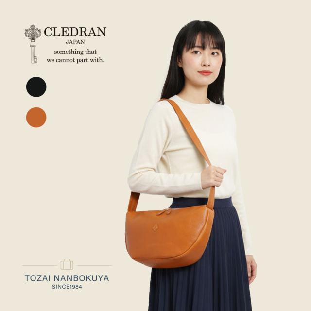 CLEDRAN クレドラン NOS ショルダーバッグ cl3904 akz016 レディース オールシーズン お出かけ 上質 上品 バッグ カジュアル レディースバッグ メッセンジャーバッグ 牛革