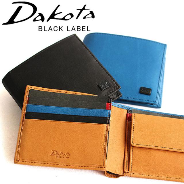 ポイント10% ダコタ ブラックレーベル 二つ折り財布 ワキシー Dakota BLACK LABEL 625900 新品番0625910 メンズ ブランド 正規品