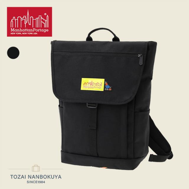 Manhattan Portage マンハッタンポーテージ WASHINGTON SQ BACKPACK JR FZP LVL TMP NYC print リュックサック 数量限定 防水