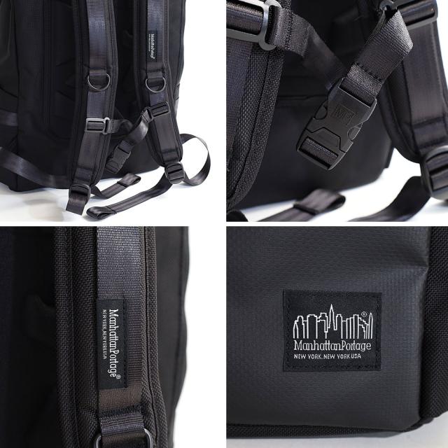 ポイント10% マンハッタンポーテージ ブラックレーベル ノートン バックパック A4 A3 15.6inch 15.6インチ ノートPC収納 Manhattan Portage MP1261BL-BB