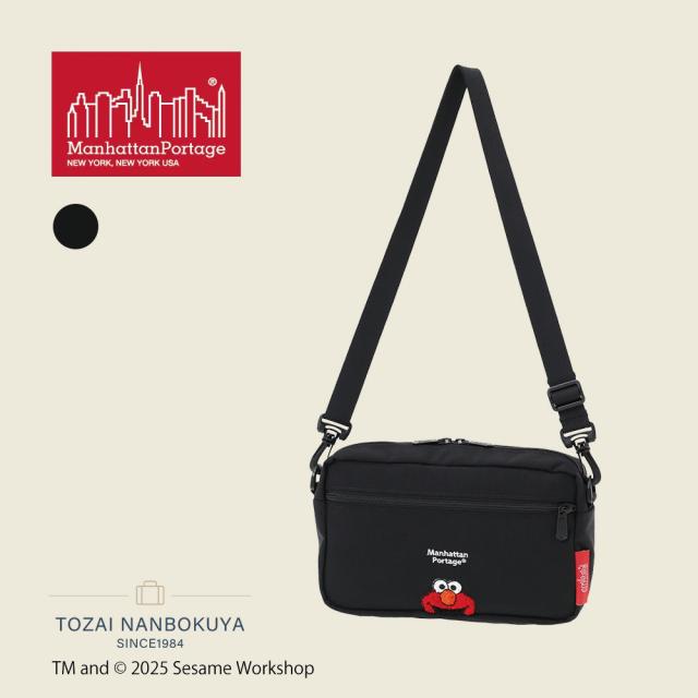 Manhattan Portage マンハッタンポーテージ JOGGER L JPN VER 2 500D CORDURA SESAME ST セサミストリート ショルダーバッグ ミニショルダー メンズ レディース 軽量 コンパクト コラボ 数量限定 mp1404l2sst