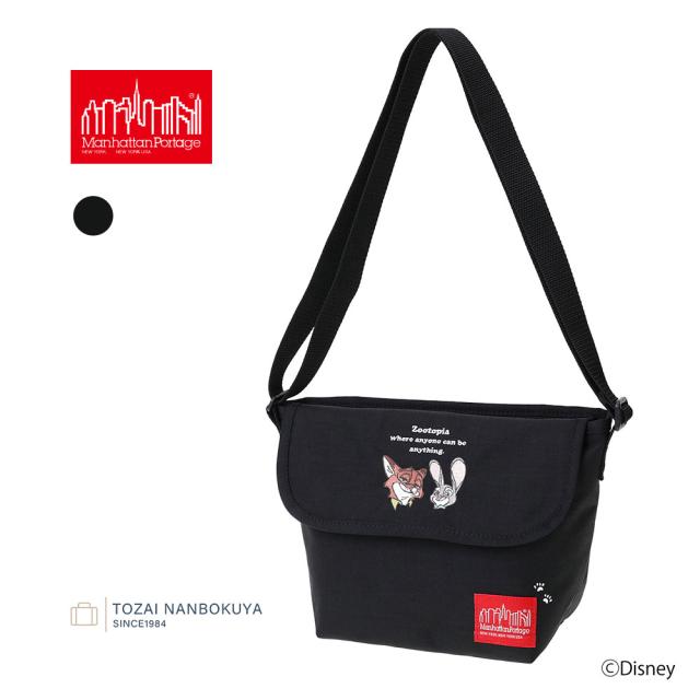 Manhattan Portage マンハッタンポーテージ  ZOOTOPIA ズートピア ショルダーバッグ メッセンジャーバッグ マグネット開閉 mp1603bpmgztp メンズ レディース