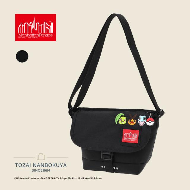 Manhattan Portage マンハッタンポーテージ ポケットモンスター ポケモン メッセンジャーバッグ ショルダーバッグ メンズ レディース LEGENDS Z-A 軽量 コンパクト