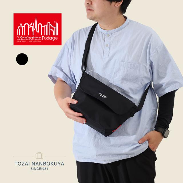 Manhattan Portage マンハッタンポーテージ ショルダーバッグ メッセンジャーバッグ NYLON MESSENGER BAG XXS FLIGHT BACKING BP W DIV MGNT メンズ レディース 軽量 コンパクト マグネット開閉