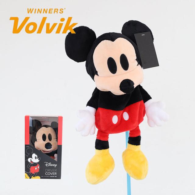 VOLVIK ボルヴィック ヘッドカバー ミッキー ドライバー用 ゴルフ vv5pna19 ドライバー DISNEYコレクション DISNEY ギフト  ディズニー ぬいぐるみ型 VBCBCC01TT