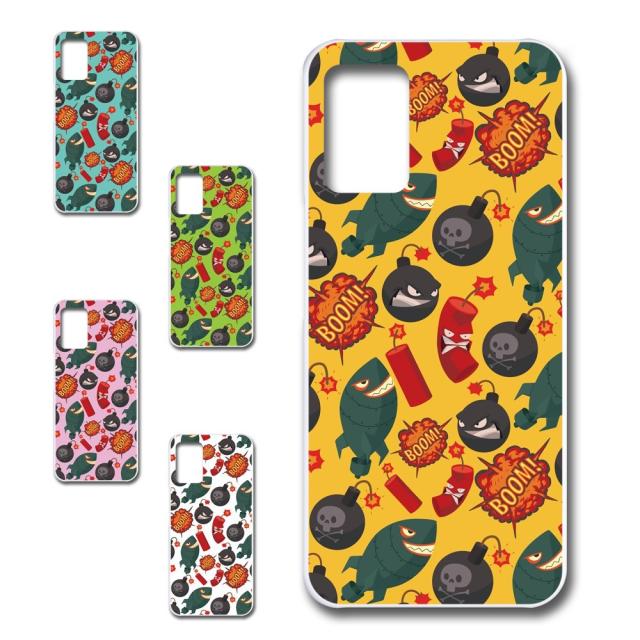 ZTE Libero5G III A202ZT ケース ダイナマイト 爆弾 ボム リベロ5g3 ケース かわいい a54けーす リベロ5g ...