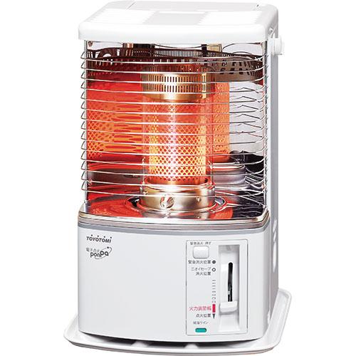 【長期保証付】トヨトミ(TOYOTOMI) RS-H2924(ホワイト) 反射型 石油ストーブ 木造8畳/コンクリート10畳