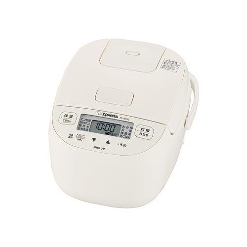 【長期保証付】象印(ZOJIRUSHI) NL-BF05-WZ ソフトホワイト 極め炊き マイコン炊飯ジャー 3合