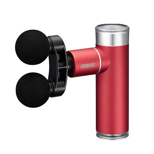 【長期保証付】フジ医療器 FG3800P-MR メタリックレッド マッスルショットプレミアム