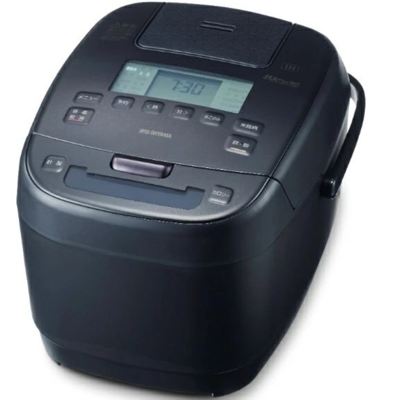 アイリスオーヤマ(Iris Ohyama) KRC-ICA50-B ブラック IHジャー炊飯器 5.5合