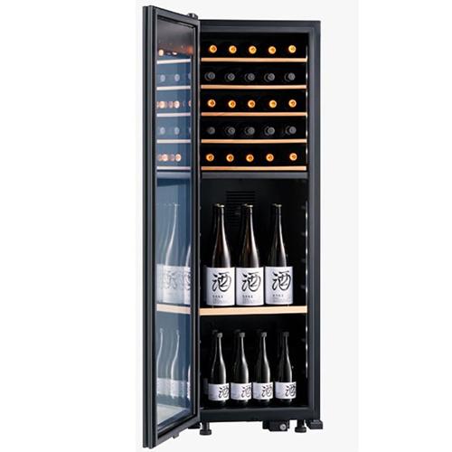 【標準設置料金込】【長期保証付】さくら製作所 LX63DM2Z-LH-W ホワイト ワインセラー 63本収納 左開き