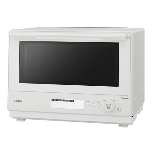 【長期5年保証付】パナソニック(Panasonic) NE-BS8D-W オフホワイト Bistro スチームオーブンレンジ 30L コンベクションオーブン 300℃ 両面グリル ワンボ