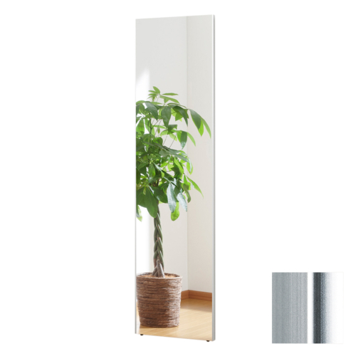 リフェクス 軽くて割れないミラー 鏡 ロング姿見 シルバー REFEX 【代引不可/北海道・沖縄・離島配送不可】