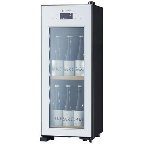 【長期保証付】さくら製作所 ZERO CHILLED OSK9-W ホワイト ワインセラー 9本収納