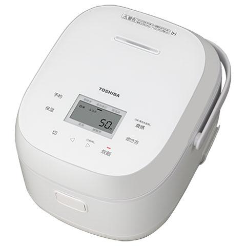 【長期保証付】東芝(TOSHIBA) RC-10BHW-W ホワイト IH炊飯器 5.5合