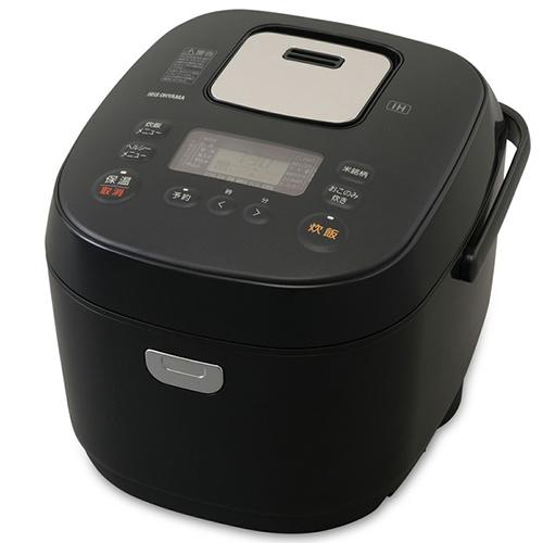 アイリスオーヤマ(Iris Ohyama) RC-IK10-B ブラック 米屋の旨み 銘柄炊き IHジャー炊飯器 10合